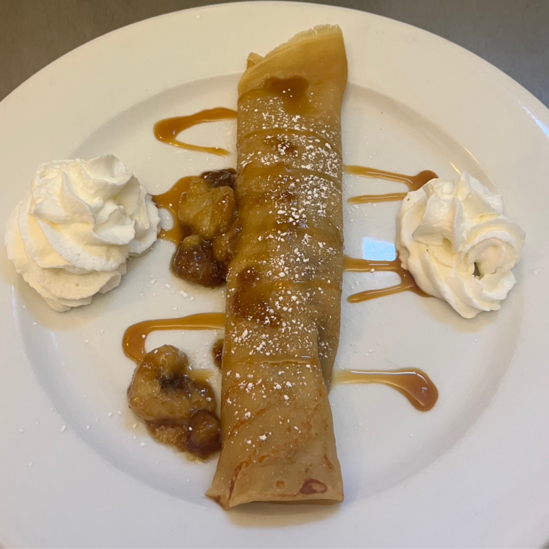Crepe - Caramelized Banana | Lake House Cafe